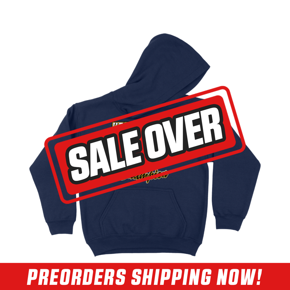 Navy Heavyweight Hoodie – Caseoh Merch Store